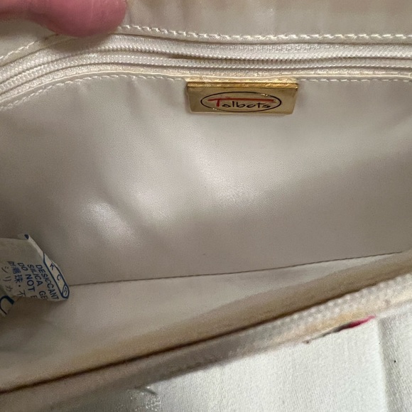 Talbots | Bags | Talbots Silk Floral Embroidered Mini Bag Nwt | Poshmark